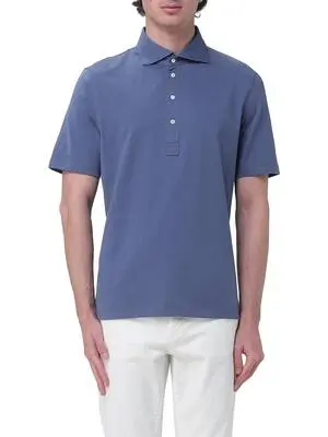 Brunello Cucinelli Polo Shirt Men Denim