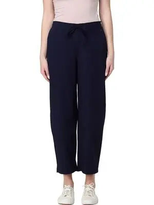 SAVE THE DUCK Technical Fabric Slim Fit Cropped Pants - Blue
