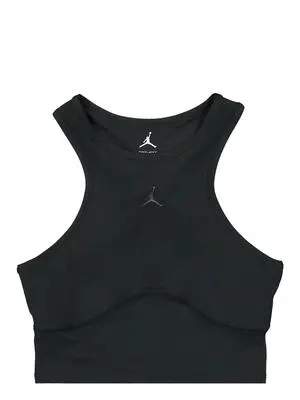 JORDAN Body Con Tank Top - Black