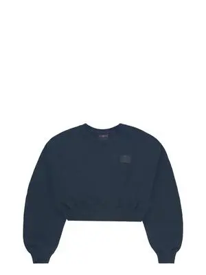 JORDAN Flight Fleece Cropped Sweatshirt - Black
