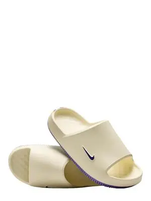 Nike Calm Slide - Sail/court Purple