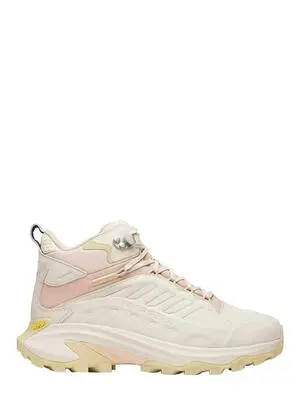 Merrell Moab Speed 2 Leather Mid Waterproof Shoes - Eggshell