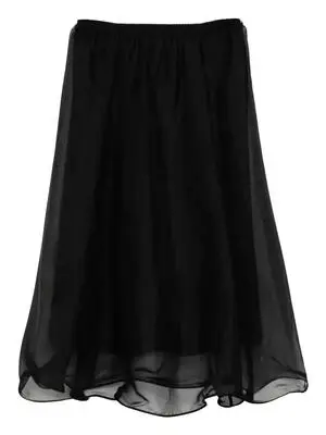 JNBY Flared Midi Skirt - Black