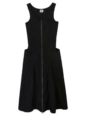 B+AB Zip-fastening Midi Dress - Black