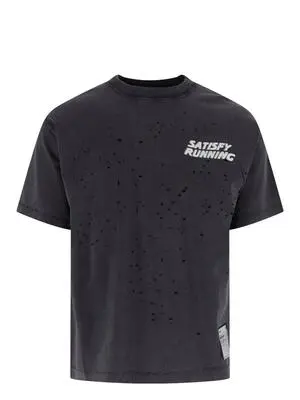 Satisfy T-shirt "mothtech - Black