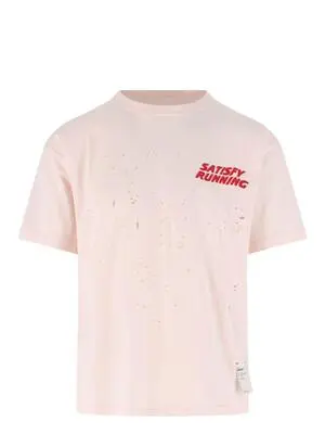 Satisfy T-shirt "mothtech - Pink