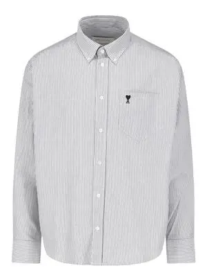 AMI Paris Shirt " De Cœur" Black