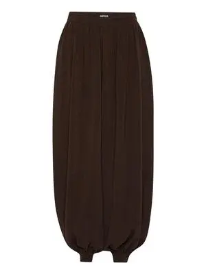 ROTATE BY BIRGER CHRISTENSEN Balloon Pleated Pants - Mole
