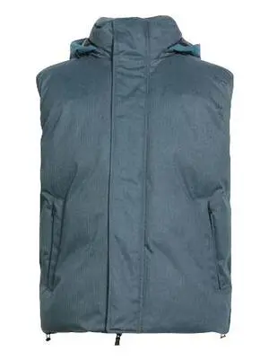 Herno Deep Teal Polyester Vest - Green