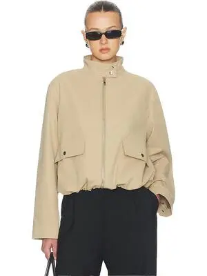 ALIGNE Brody Bomber Jacket - Camel