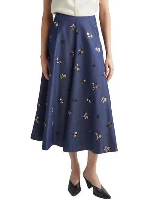 ALTUZARRA Altuzarra Varda A-Line Skirt