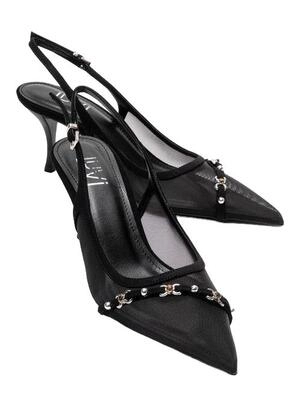PROLOGUE SHOES Pioren Stiletto Pump Black