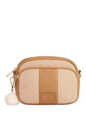 POM POM LONDON Original Crossbody Bag - Maple
