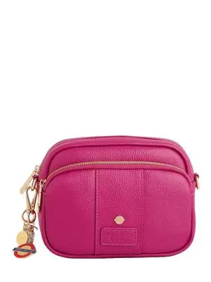 POM POM LONDON Original Crossbody Bag Metropolitan Magenta
