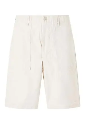 ORSLOW Summer Fatigue Straight-leg Cotton Shorts - Neutrals