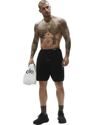 Alo Yoga 5" Shift Knit Short - Black
