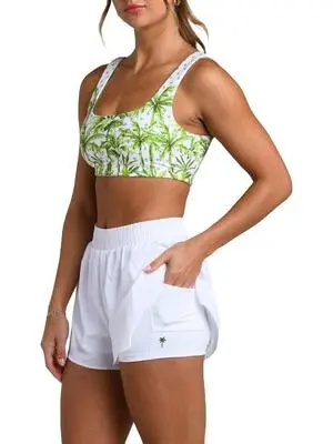 La Blanca Club Palm Sports Bra - Lime