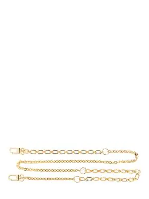 Maje Chain Shoulder Strap - Blue