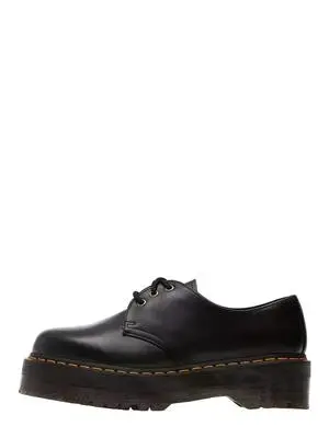 Dr. Martens 1461 Quad Platform Derby Shoes - Black