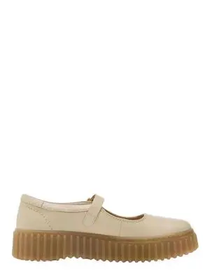 Clarks Torhill Buckle-strap Ballerina Flats - Neutrals