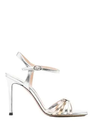 Roberto Festa Multi-strap Stiletto Sandals - Silver
