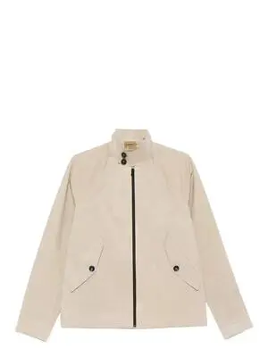 TEN C Tyne High-neck Raglan-sleeve Jacket - Neutrals