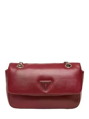 Guess Sunetra Padded Shoulder Bag Red