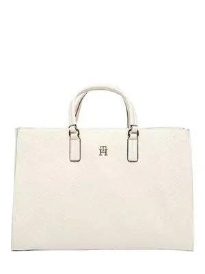Tommy Hilfiger Monogram-embossed Tote Bag - Neutrals