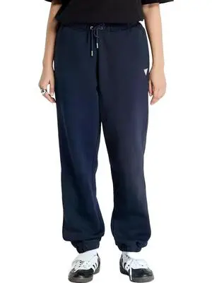 Guess Logo-patch Track Pants - Blue