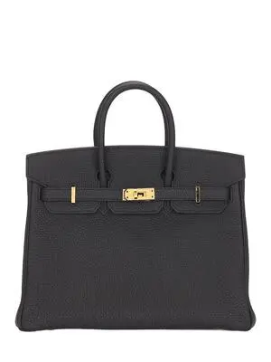 Hermès Togo Birkin 25 Handbag - Noir