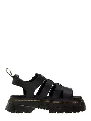 Dr. Martens Mattison Touch-strap Platform Sandals - Black
