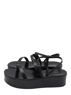 THE ROW Wedge Platform Sandals