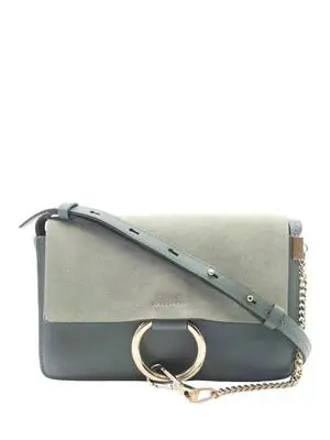 Chloé Faye Crossbody Bag - Blue