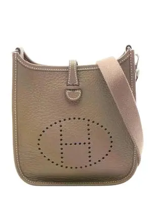 Hermès 2025 Clemence Evelyne TPM Crossbody Bag Neutrals