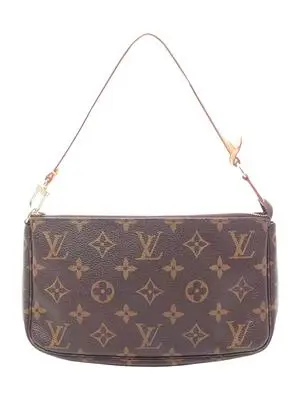 LOUIS VUITTON 2006 Monogram Pochette Accessoires - Brown