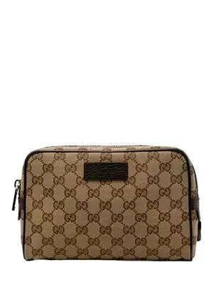 Gucci Gg Canvas Belt Bag - Neutrals