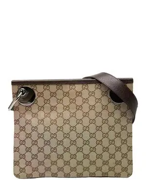 Gucci Gg Canvas Eclipse Crossbody Bag - Neutrals