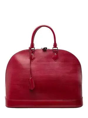 LOUIS VUITTON 2013 Epi Alma Gm Handbag - Red