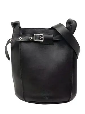 CELINE 2018 Nano Leather Big Bag Bucket Crossbody Bag