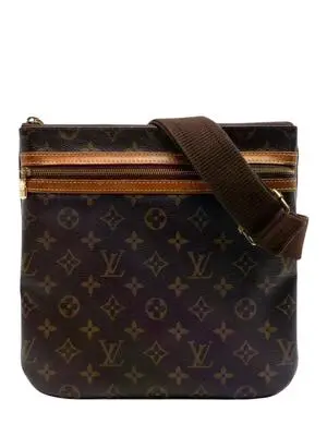 LOUIS VUITTON 2005 Monogram Bosphore Pochette - Brown