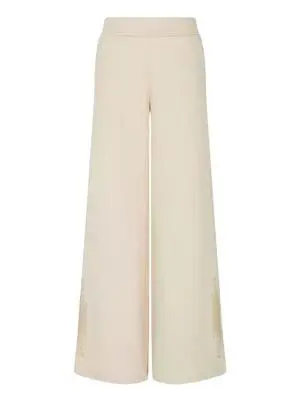 EA7 Logo Trousers - Neutrals
