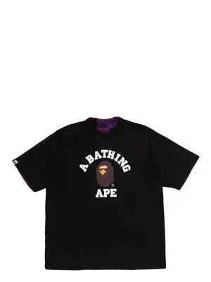 A BATHING APE Reversible Camouflage-print T-shirt - Black