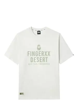 FINGERCROXX Logo-print T-shirt - Neutrals