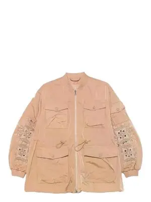 Ermanno Scervino Oversized Coat - Brown