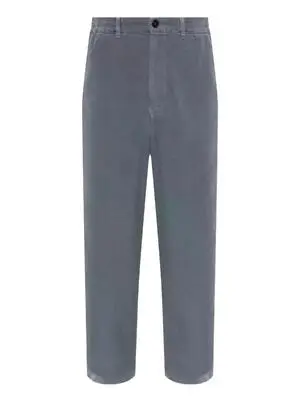 American Vintage Cotton Cargo Pants - Grey