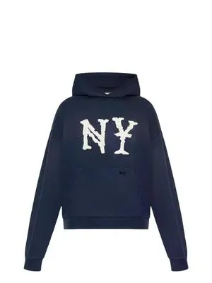 DUKE + DEXTER Ny-patch Hoodie - Blue