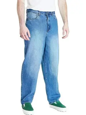 URBAN CLASSICS 90's Faded-wash Jeans - Blue