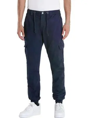 URBAN CLASSICS Drawstring-waist Cargo Pants - Blue