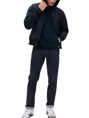 GAP Contrast-Stitch Straight Leg Jeans