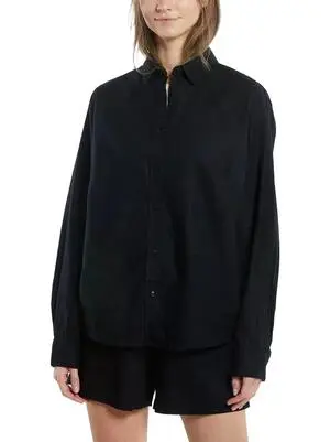 URBAN CLASSICS Long Sleeve Shirt - Black